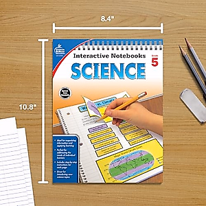 Carson Dellosa Science, Grade 5 Resource Book (Interactive Notebooks)
