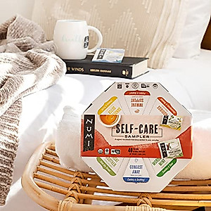 Numi Organic Tea Self-Care Sampler, Herbal Tea Gift Set, 40 Tea Bags Assortment