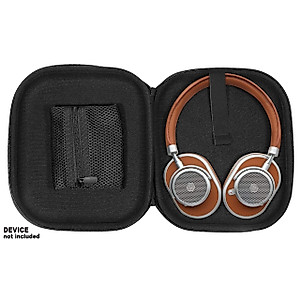 CaseSack Case for ATH-M50X, ATH-M50, ATH-MSR7GM, MSR7NC, MSR7BK, ANC7/9/29, ESW9, ESW10, ES88, WS77, Live 2; Plantronics BackBeat PRO 2; SONY MDRXB950, XB650, XB770, XB920, XB900, 10RBT
