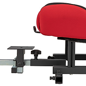 Centered Flight Stick Lower Mount Bracket with Height Adjusmtent. Plates Included. Configuration #6 Compatible with Thrustmaster Warthog, F-16C Viper HOTAS, F/A 18, VirPil, VKB and WinWing Sticks