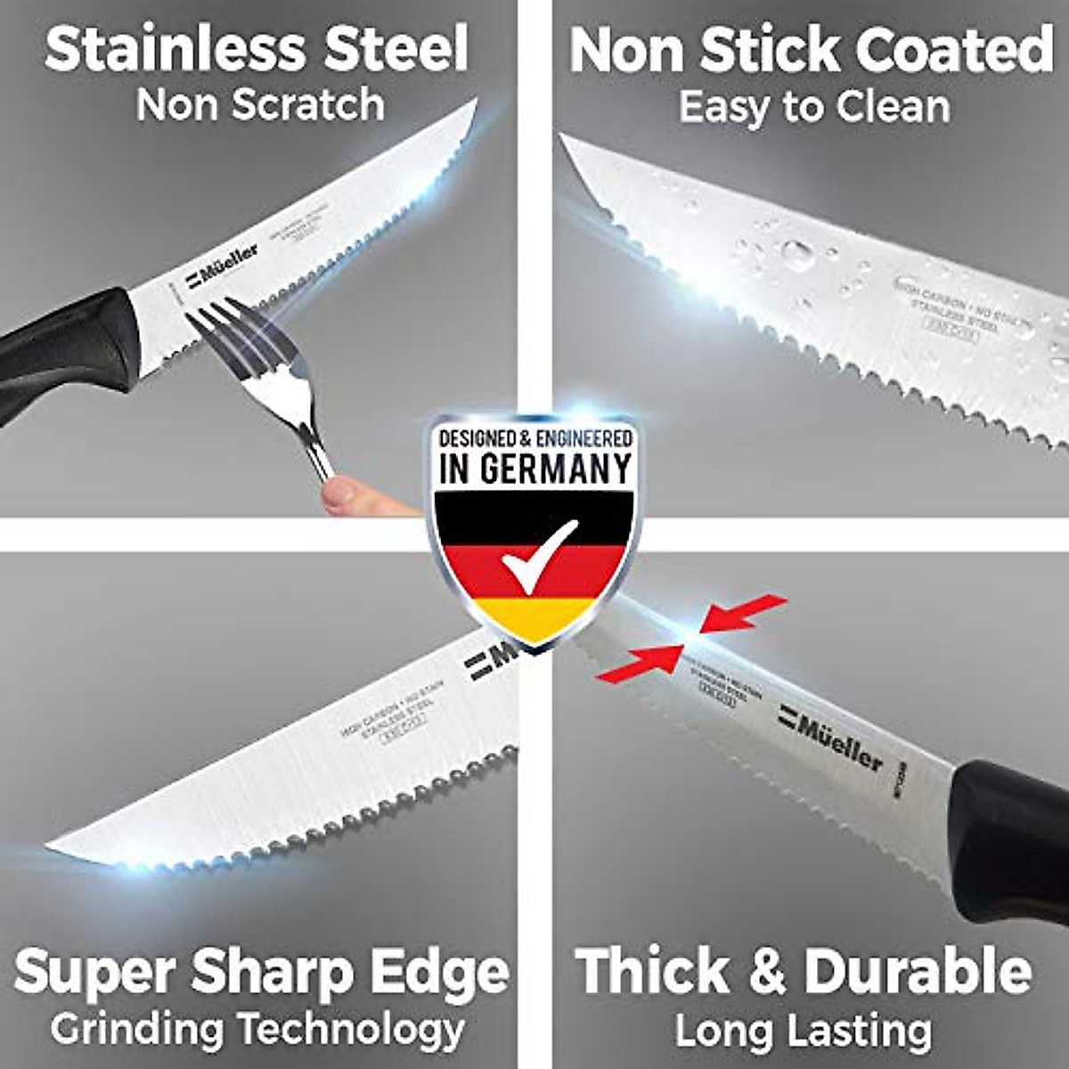 Mueller Steak Knives