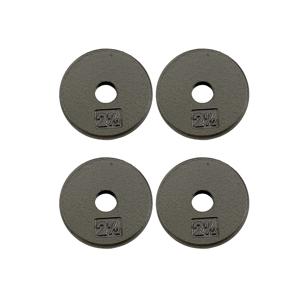 Ader Hollow E-Z Curl 1" Bar w/ 4 pcs of 1.25lb + 2.5lb Gray 1" Standard Weight Plates