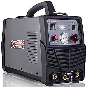 Amico CTS-200, 200A Professional HF-Start TIG, 200A Stick Arc DC Inverter Welder With 50A Plasma Cutter Welding