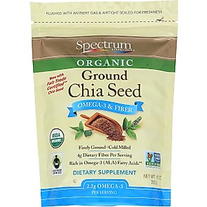 Spectrum Essentials Organic Ground Chia Seed, 10 Oz