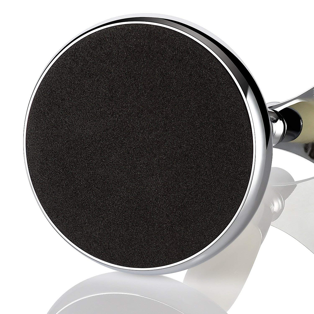 Miusco Natural Badger Hair Shaving Brush and Shaving Stand Set, Dark Chrome, Black, Compatible with Safety Razor, Cartridge Razor and Disposable Razor