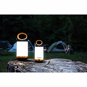 Everbrite E041010 LED Camping Lantern & Flashlight Combo, 3 Mode Camping Lantern Set, Button Glow in Dark, 300 Lumen, SOS Flashing Strobe, Plastic Construction, (4 AA) Batteries Included (Single Pack)