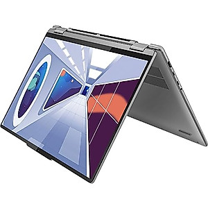 Lenovo Yoga 7 16" WUXGA Touch 2-in-1 Laptop, 360° flip-and-fold Design, AMD Ryzen 5 7535U, 8GB RAM 256GB SSD, AMD Radeon 660M Graphics, Fingerprint, Backlit KB, Win11, Arctic Grey, TECL Bundle