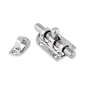 Dovewill Pack of 2 Boat/Marine Barrel Slide Bolt Door Cabin Latch Heavy Duty 316 Stainless Steel