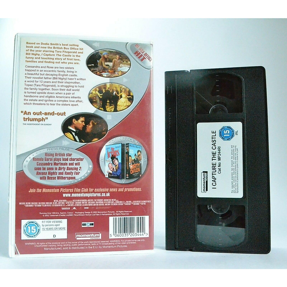 I Capture The Castle: Based On D.Smith Novel - Romance/Drama - Large Box - VHS