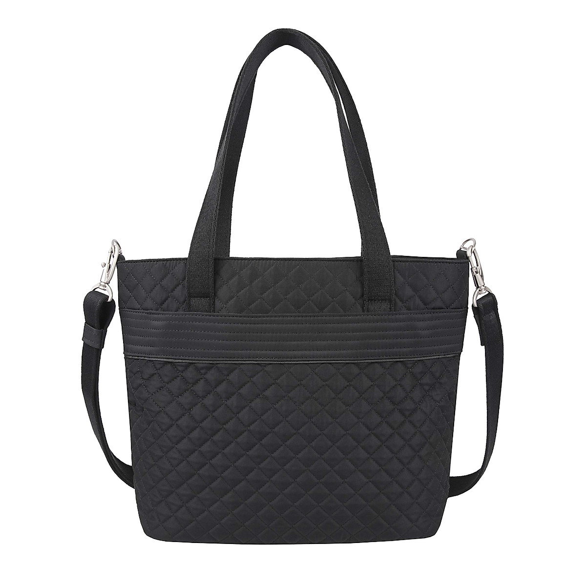 Travelon Anti-Theft Boho Tote, Black, One Size