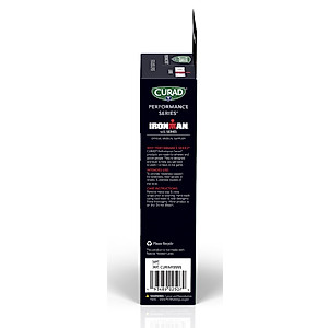 CURAD IRONMAN Wrist Support, Reversible Rigid Wrist Brace for Mild Sprains, Strains, Joint Injuries, Carpal Tunnel Pain Management, 2 Adjustable Straps, Universal Fit for Right or Left Wrist, 1 Brace