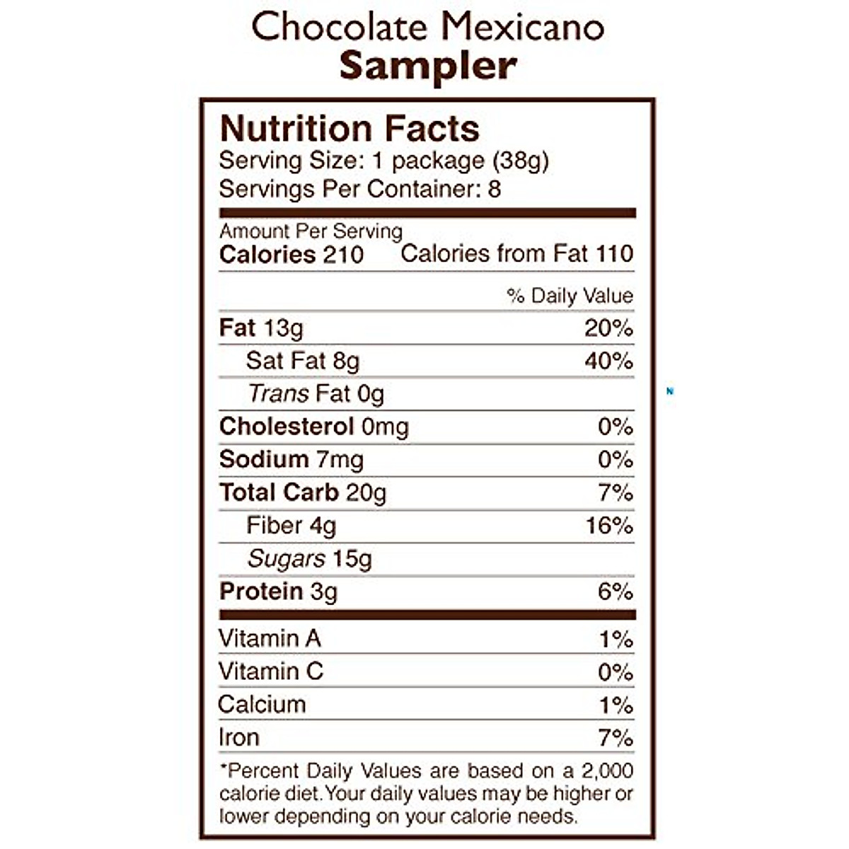 Taza Chocolate Organic Mexicano Disc Stone Ground, Variety Pack, 1.35 Ounce (8 Count), Vegan