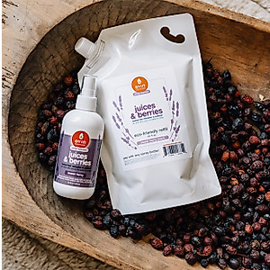 Oyin Handmade Juices & Berries hydrating herbal leave-in 1-liter eco-friendly refill pouch