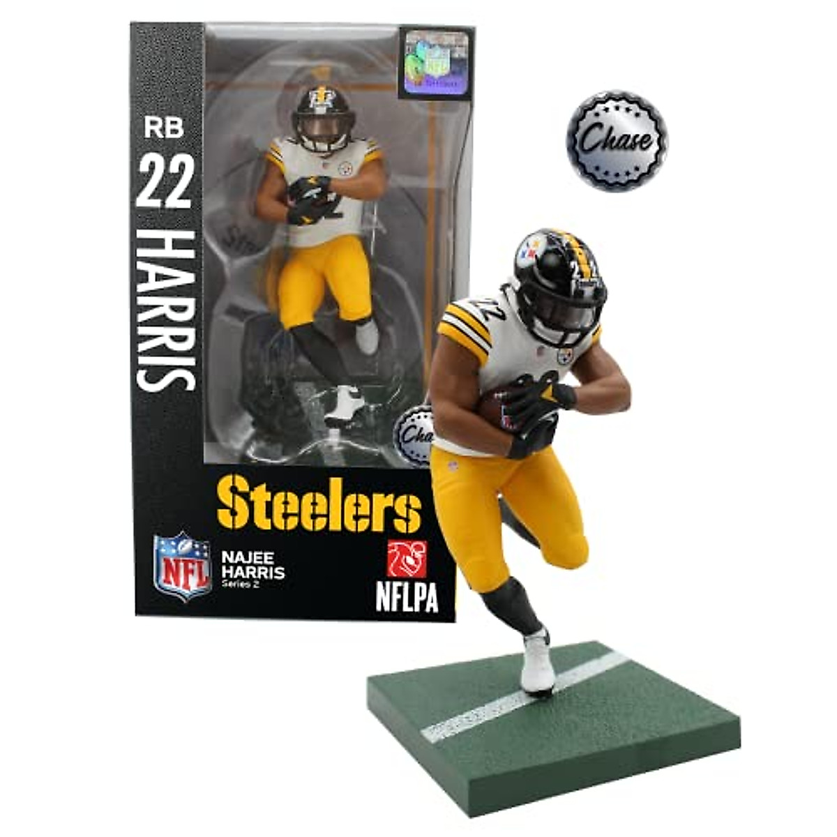 Imports Dragon NFL Najee Harris (Pittsburgh Steelers) 6" Figure Series 2