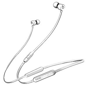 Beats by Dr. Dre BeatsX Wireless In-Ear Headphones - White (Renewed)