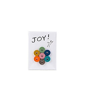 Graf Lantz Wine-Ote's Wine Glass Identifier - 7 Piece - Round 100% Merino Wool - Eliminate Unknown Glass Syndrome - Joy