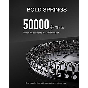 BAYKA French Press Coffee Tea Maker, 304 Stainless Steel Coffee Press, Heat Resistant Thickened Borosilicate Glass, 21 Ounce, Copper