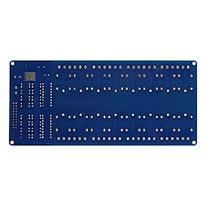 AOICRIE 12V 16-Channel Relay Interface Board Module Optocoupler LED LM2576 Power for Arduino DIY Kit PiC ARM AVR
