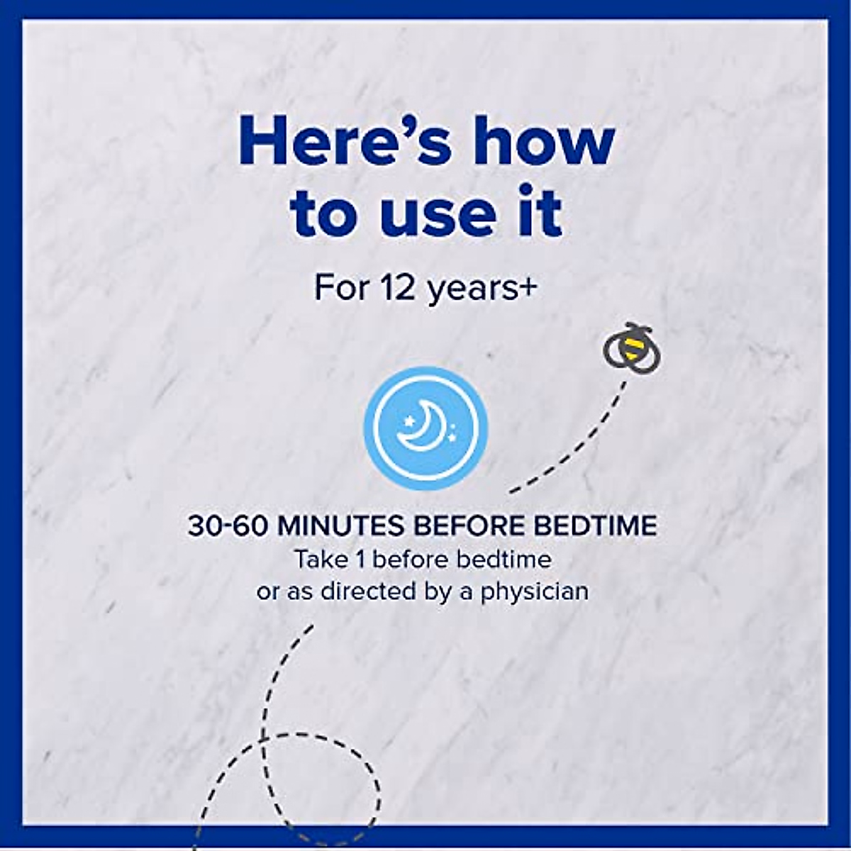 Zarbee's Melatonin 5mg, L-Theanine + GABA Sleep Supplement to Promote Peaceful Sleep, Natural Orange Flavor, Chewable Tablets for Adults Age 12 Up, 60 Count