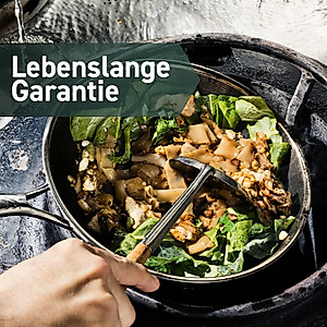 HexClad Hybrid Nonstick 12-Inch Wok, Stay-Cool Handle, Dishwasher and Oven Safe, Compatible with All Cooktops, Induction Ready