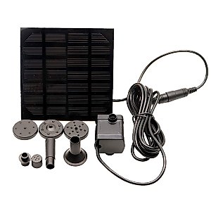 Hovico Solar Fountain - Panel Water Pump for Bird Bath Solar Panel Kit Outdoor Fountain for Outdoor Small Pond, Patio Garden and Fish Tank
