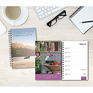 2021 Simplicity Inspirations for a Simpler Life 16-Month Weekly Planner