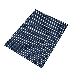 7pcs Dark Blue 19.7" x 19.7" Cotton Sewing Fabric Bundles, Pre-Cut Quilt Squares for DIY Crafting Patchwork