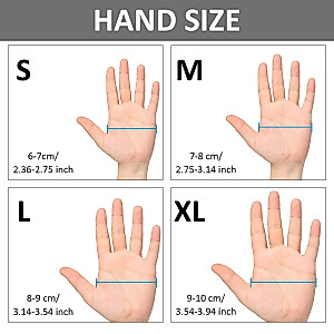 Coolrunner Archery Glove Three Finger Leather Archery Protective Gloves Archery Shooting Gloves for Kids, Archery Protective Gear Accessories (M)