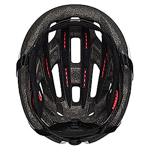 Schwinn LED Insight ERT Bike Helmet for Youth Boys Girls, Front & Rear LED Lights, Can Fit Head Circumference 54-58 cm, 19 Air Vents, Adjustable Strap, Medium White