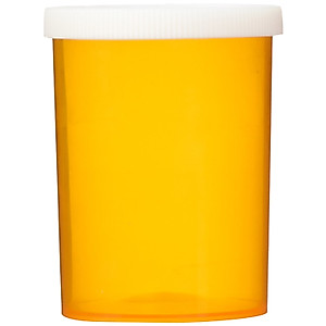 Generic Plastic Vials with Snap Cap 30 Dram - 12 Per Bag