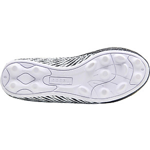 BomKinta Kid's FG Soccer Shoes Athletic Outdoor Soccer Cleats Black Size 6 M US Big Kid