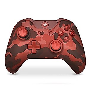 usergaing Xbox Wireless Controller Replacement for Xbox One, Xbox Series X&S,Xbox One X&S,Window PC 10 with 3.5mm Headphone Jack-Red Camo