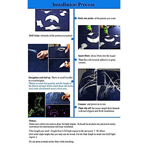 AZIMOM Bluetooth Control 10W Twinkle Fiber Optic Lights Star Ceiling Light Kit 150pcs0.03in6.5ft Fiber Strands Music Mode RGBW APP/Remote Light Engine for Car Headliner Room Decoration