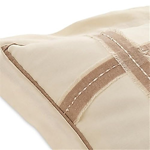 Michael Amini Country Lane 8-Piece King Duvet Set - Toast, Beige