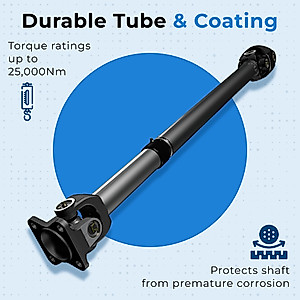 Bode-man Front Driveshaft Propshaft N92929 Replacement for 2000-2004 Nissan Pathfinder 4WD