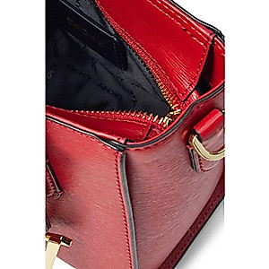 DKNY Valery Small Satchel Bright Red One Size