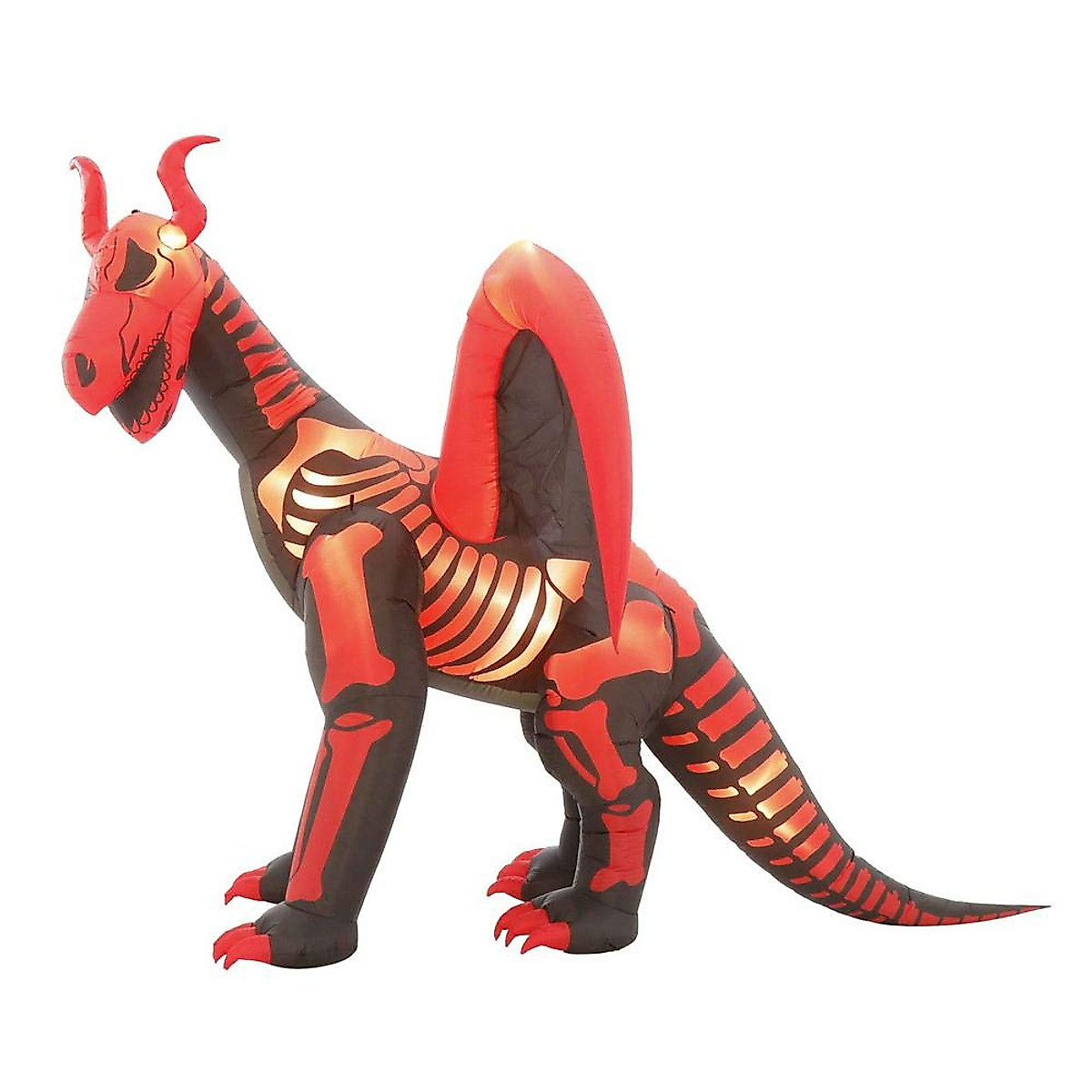 Home Accents Holidays 10 Foot Inflatable Skeleton Dragon