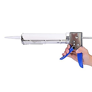 Amazon Basics Sealant Caulking Gun -310ml/10oz - 11:1 Thrust Ratio