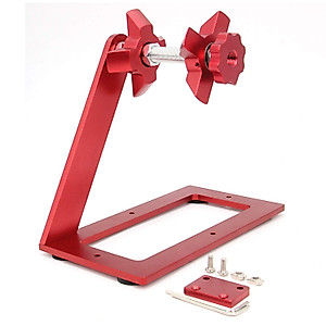 Zeberoxyz 3D Printer Filament Holder Rotate Spool with Base Filament Mount Rack Bracket Used for TPU/PLA/ABS/Nylon/Wood 3D Printing Materials-Not Included Filament (Rotate Spool with Base)