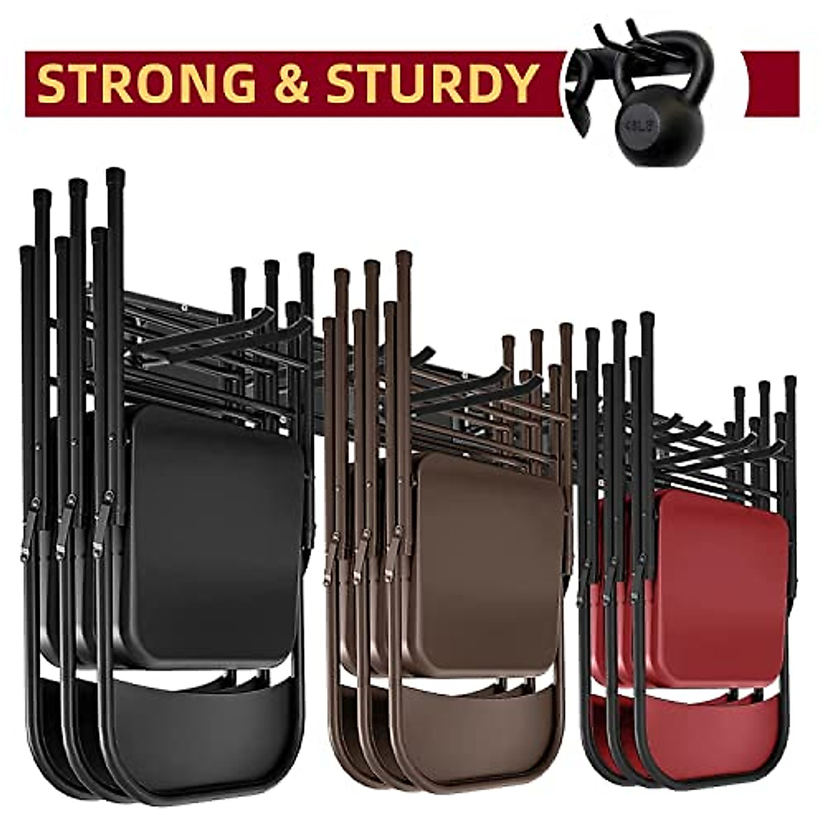Nisorpa 9Pcs Garage Tool Storage Rack, Wall Mount Garden Tool Organizer Adjustable Tool Holder 48 Inch Storage System, Max Load 400 lbs for Trimmers, Broom, Mop, Rake Shovel, Hoses (6 Hooks, 3 Rails)