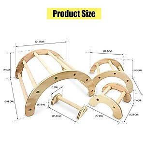 Xnuoyo Chick Perch Chick Toys,4 Pack Chicken Perch Stand Roosting Training,Chicken Wood Stand Paw Grinding Stick,Chicken Coop Accessories Toys for Chicken Brooder, Coop Baby Chicks