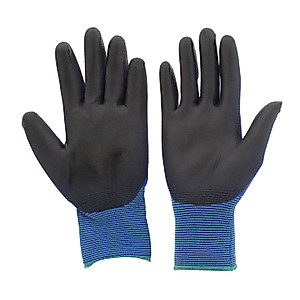 Memphis N9696 Blue Ninja Lite Gloves, 18 Gauge, Size Medium, (12 Pair)