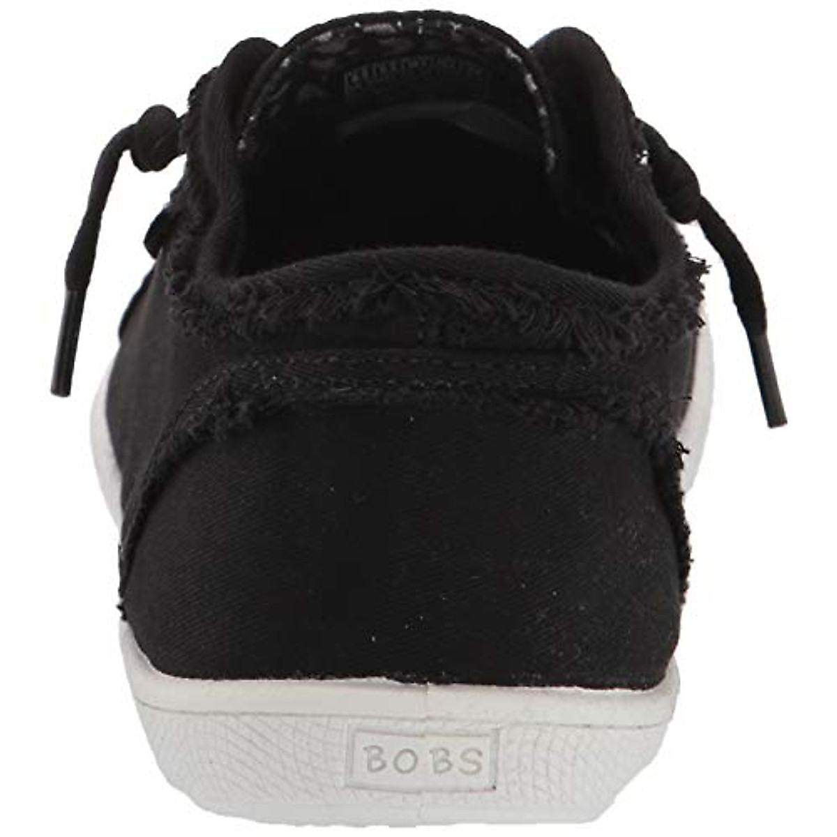 Skechers womens Bobs B Cute Sneaker, Black, 6.5 US