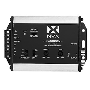 NVX XLOC22X 2 inputs / 2 outputs High Voltage Active Line Output Converter with Impedance Matching