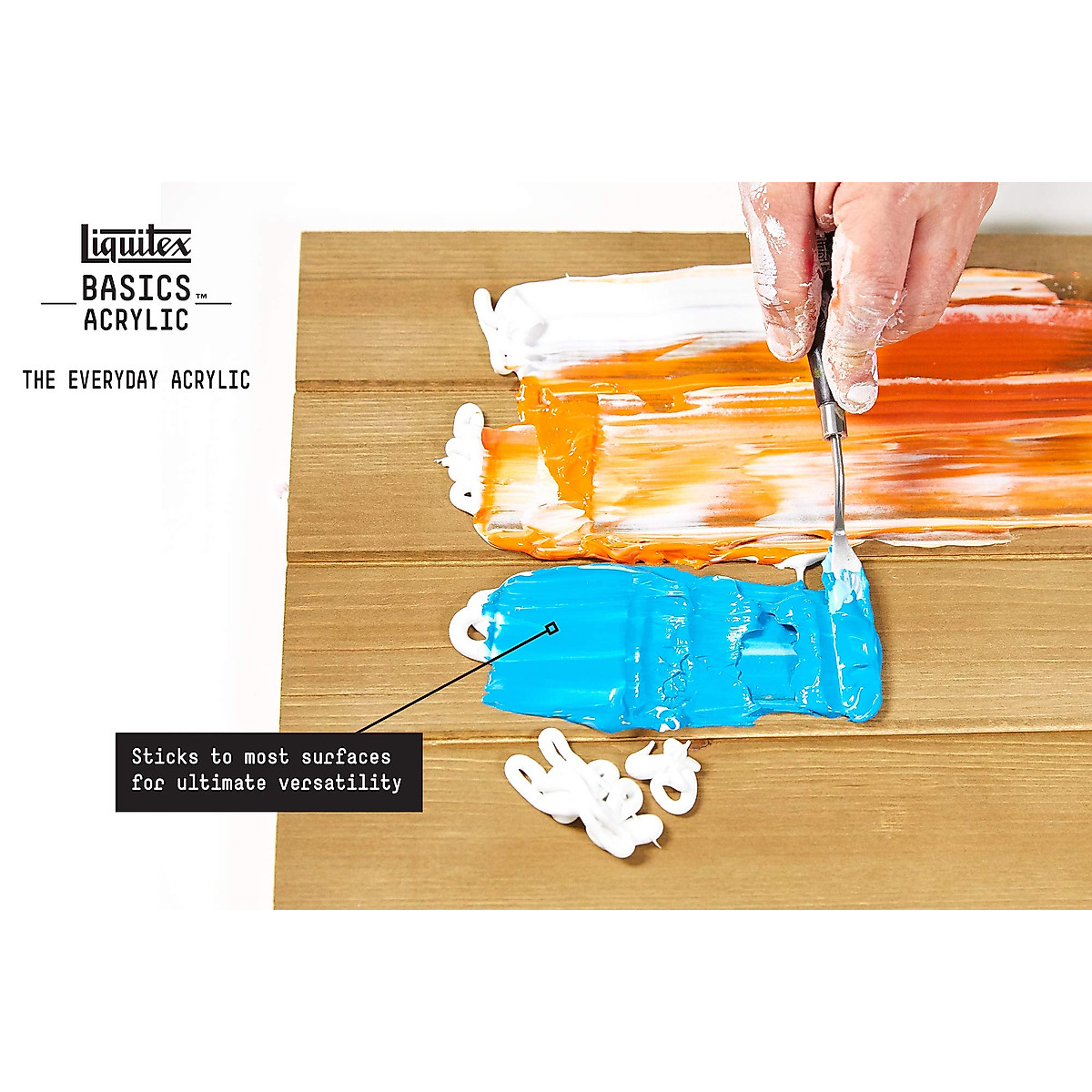 Liquitex BASICS Acrylic Paint, 118ml (4-oz) Tube, Prussian Blue