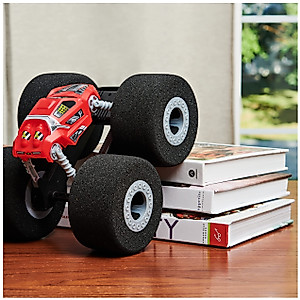 Air Hogs Super Soft, Stunt Shot Indoor Remote Control Car with Soft Wheels, Toys for Boys, Aged 5 and up