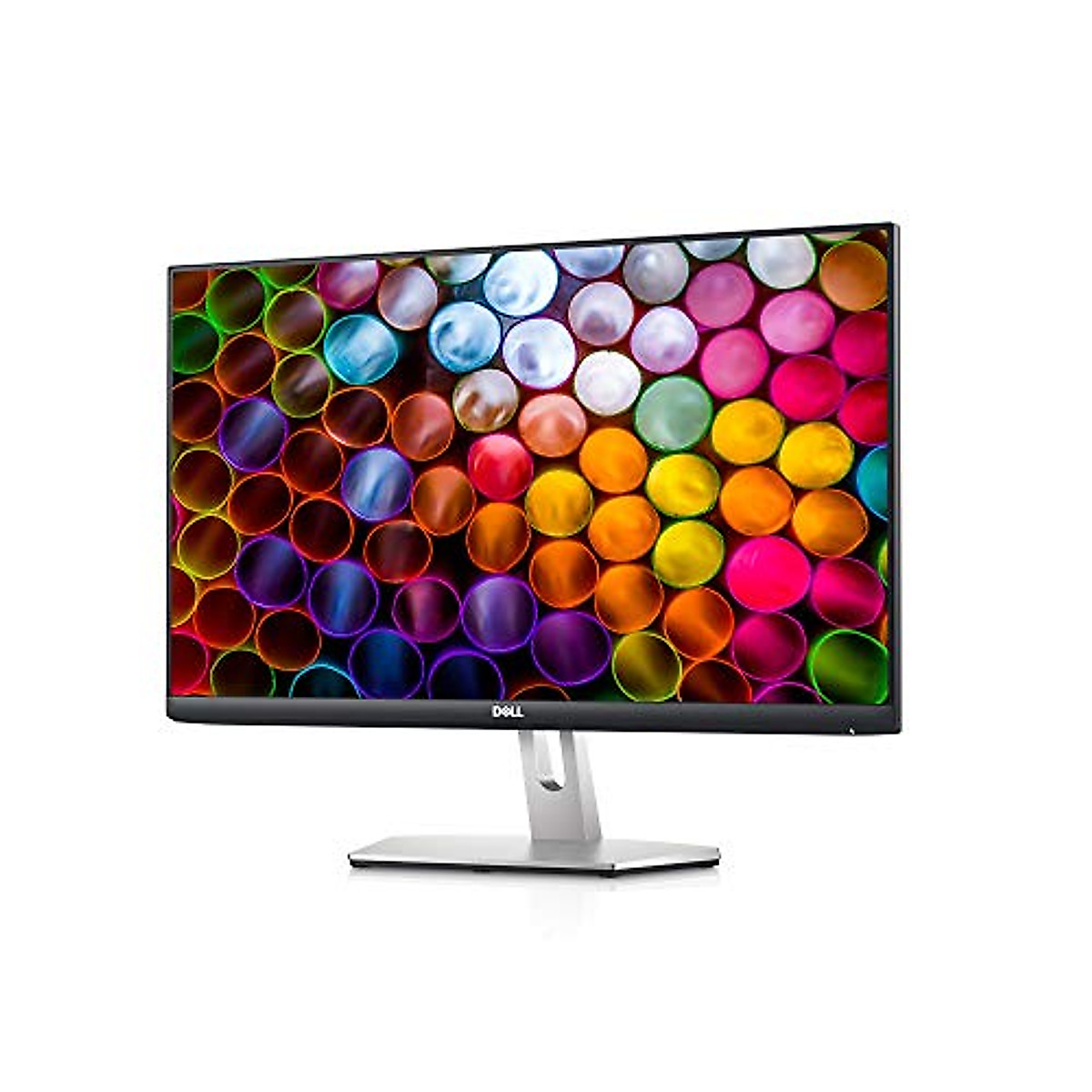 Dell S2421H 24-Inch 1080p Full HD 1920 x 1080 Resolution 75Hz Monitor, Built-in Dual Speakers, 4ms Response Time, Dual HDMI Ports, AMD FreeSync Technology, IPS, Silver