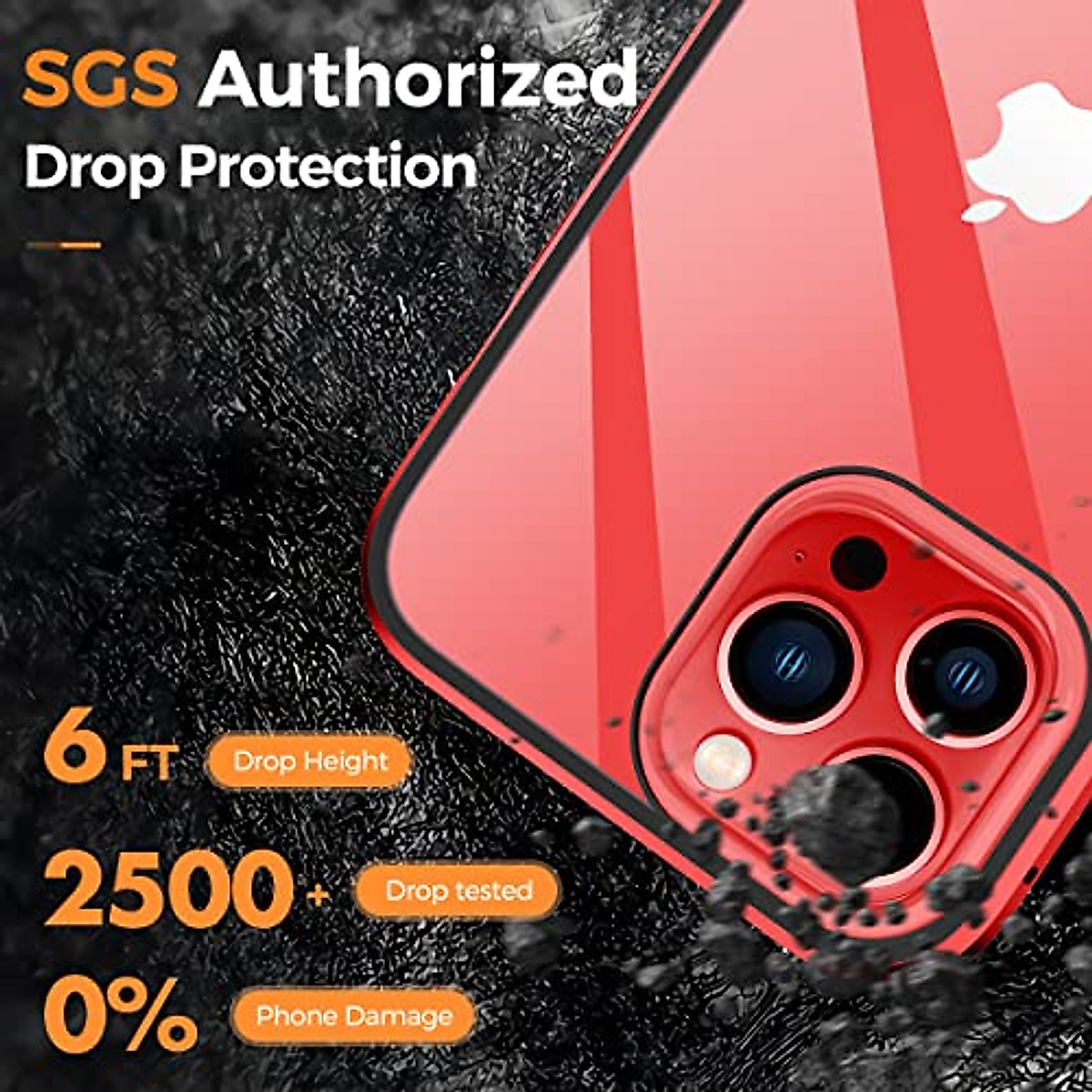 [2023 New Safety Lock+Camera Protector] Magnetic Case for iPhone 12 Pro Max,[100% Screen Sensitivity ][Anti-Peeping Screen Protector] Double Sided 9H Glass Privacy Case for iPhone 12 Pro Max