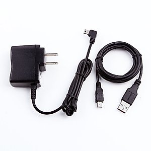 AC/DC Power Charger Adapter + USB Cord for Samsung HMX-F80 SP F80BP F80BN F80SN
