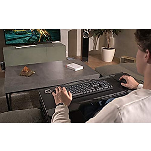 Couchmaster CYCON² Black Edition - Couch Gaming Desk for Mouse & Keyboard (for PC, PS4/5, Xbox One/Series X), Ergonomic lapdesk for Couch & Bed